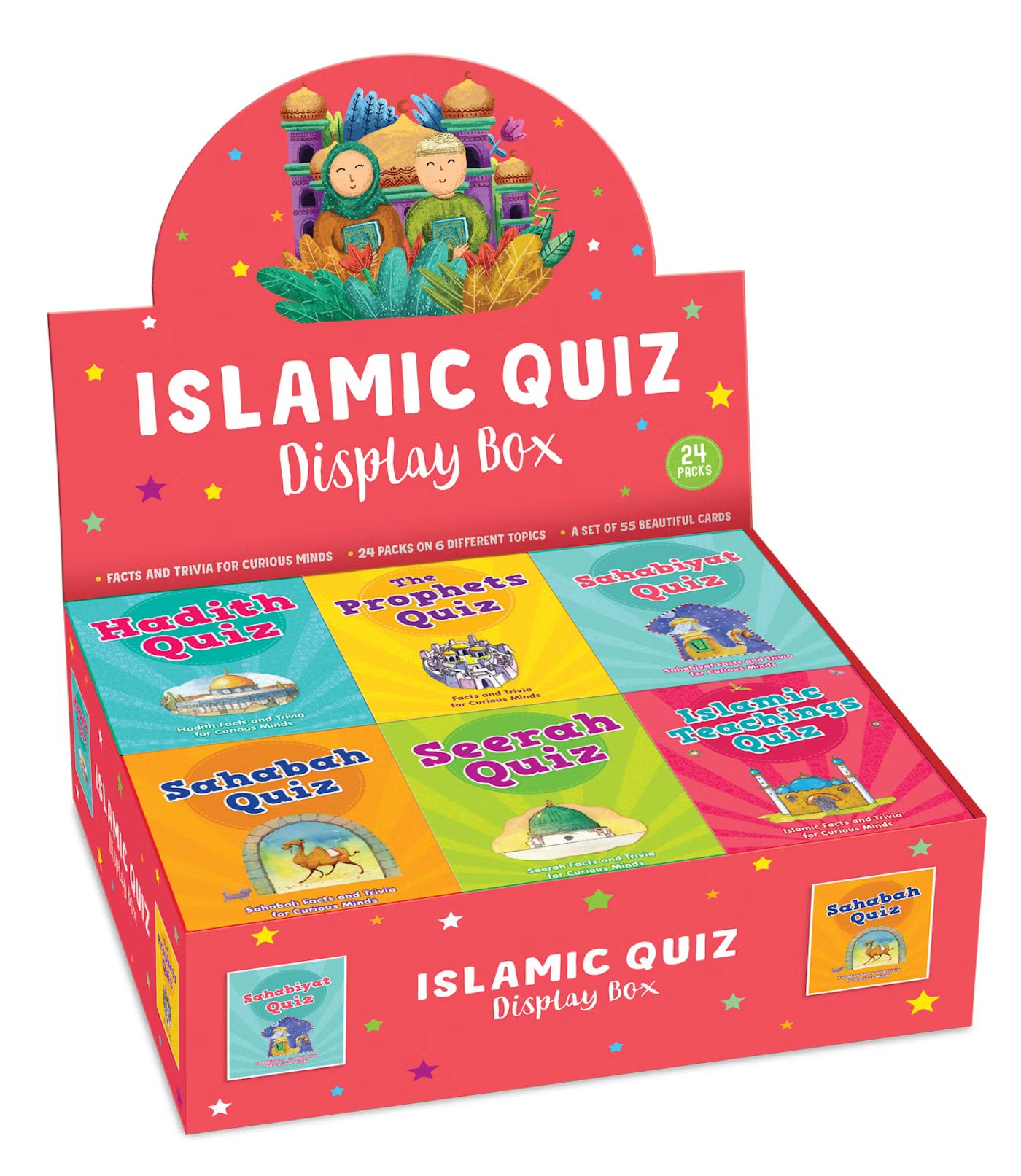 Islamic Quiz Display Box (24 Packs on 6 different Topics) – Center for ...